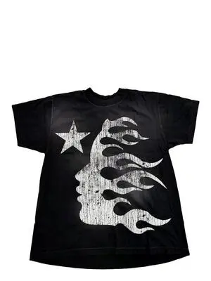 HELLSTAR Star Graphic T-shirt - Black
