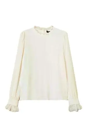TWINSET Lace-Trimmed Blouse