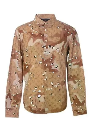 LOUIS VUITTON 2020 Camo Dna Monogram Shirt - Neutrals