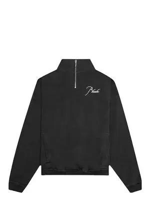 Rhude Classique Quarter Long Sleeve Shirt - Black