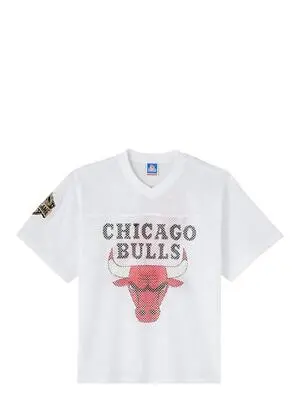 OVO Nba Chicago Bulls Mesh Jersey - White