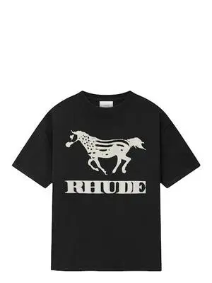 Rhude Dinero Tee T-shirt - Black