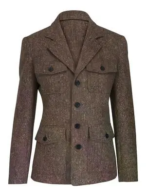 NILI LOTAN Fleur Flap-Pocket Jacket