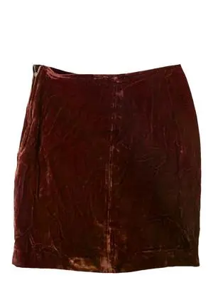 OUR LEGACY Velour Skirt