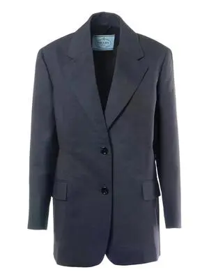 Prada 2022 Wool Blazer - Grey