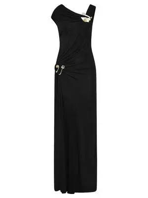 Christopher Esber Veer Spiral Draped Maxi Dress - Black