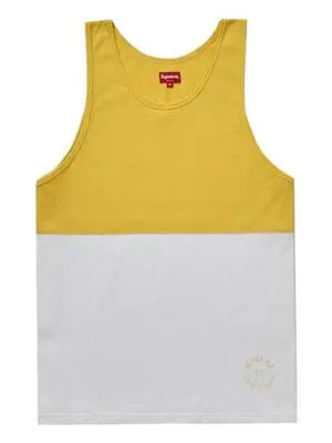 Supreme Split Tank Top - Yellow