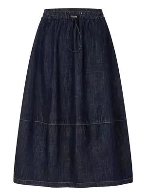 STUDIO TOMBOY Elasticated-waistband Skirt - Blue