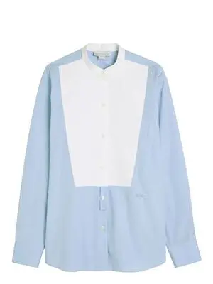 Stella McCartney Cotton Poplin Shirt - Light Blue