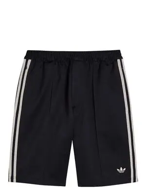 WALES BONNER Adidas X Logo-embroidered Twill Shorts - Navy