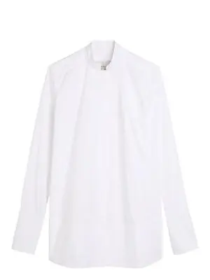 LIBEROWE Cotton-poplin Shirt - White