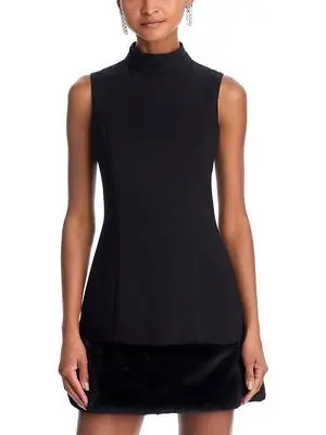 WAYF Emmaline Mini Dress - Black
