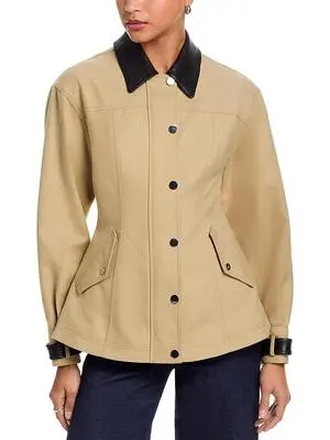 Veronica Beard Talla Jacket Sand