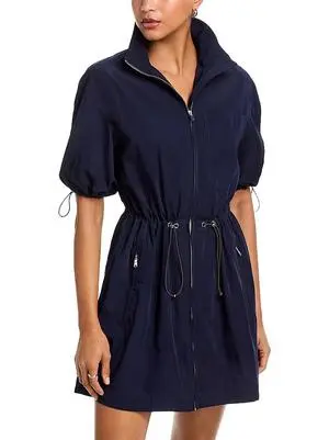 Veronica Beard Akerman Front Zip Dress - Navy