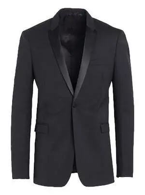 MODES Blazer Size Polyester, Virgin Wool, Elastane - Black