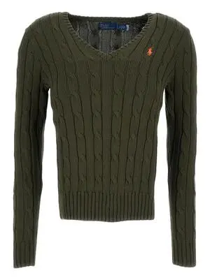 Polo Ralph Lauren Long Sleeve Cable-knit Pullover - Green