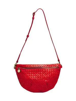 Clare V. Grande Fanny Sling Bag - Bright Poppy