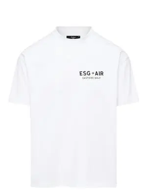 EASTSIDE GOLF Boarding Pass Graphic T-shirt - Bright White