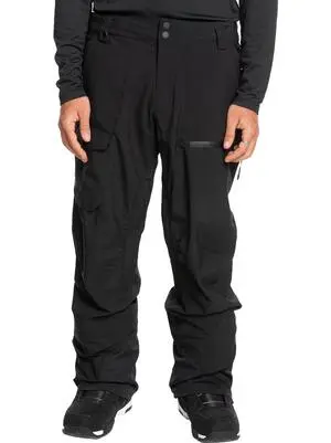 Quiksilver Utility Waterproof Snow Ski Pants - Black