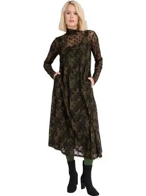 Alembika Bosquet A-line Dress - Antique
