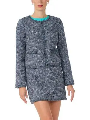 Trina Turk Kiui Tweed Blazer - Multi