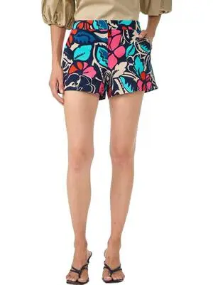 Trina Turk Floral Print Corbin 2 Short Multi
