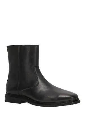 Frye Paul Leather Ankle Boot - Black