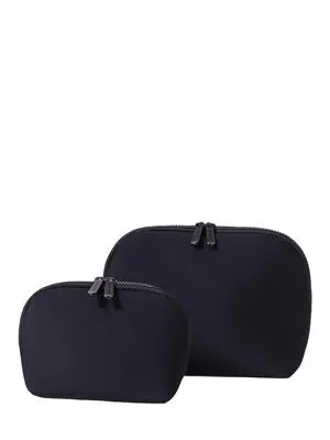 POP UPS BRAND 2-Piece Neoprene Pouch Set Black