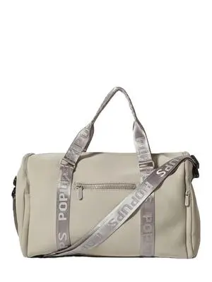 POP UPS BRAND Weekend Neoprene Duffle Bag - Taupe
