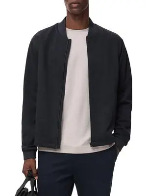 Mango Thermoregulated Bomber Jacket - Navy