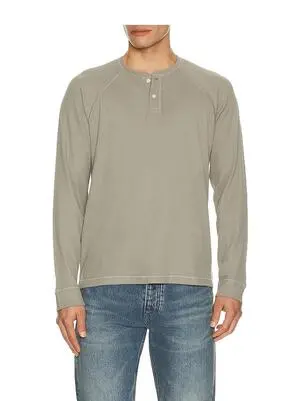 Paige Abaroa Henley In Light Grey - Rhino