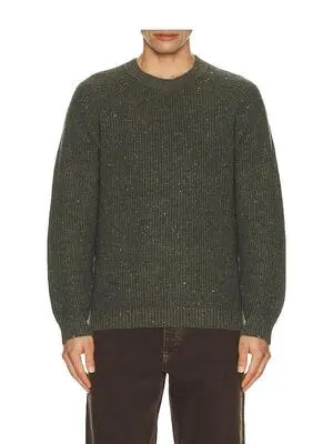 Marine Layer Inverness Crewneck Sweater - Green Gables Neps