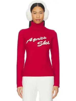 LOVERS AND FRIENDS Georgina Pullover Sweater - Red & Ivory