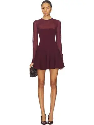 SEROYA Joselyn Knit Dress - Pinot