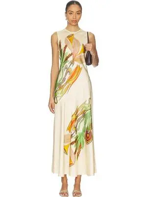 Ulla Johnson Gaea Printed Dress - Inner Nature