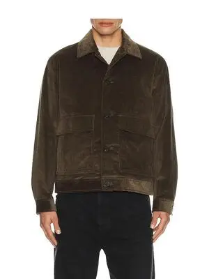 Theory Crosby Cord Jacket - Tarmac