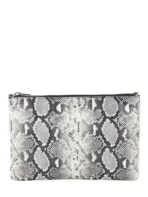 ANINE BING Elly Large Pouch - Python