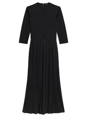 THEORY Long Sleeve Pleated Dress