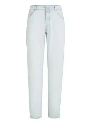Brunello Cucinelli Lightweight Denim Trousers - Light Blue Denim
