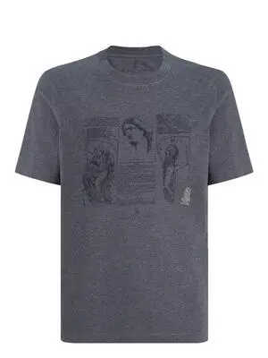 Brunello Cucinelli Jersey T-shirt - Anthracite
