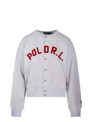 Polo Ralph Lauren Buttoned Sweatshirt - Grey