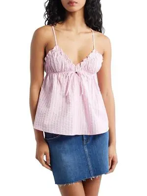 Princess Polly Abigayle Stripe Camisole - Pink Stripe