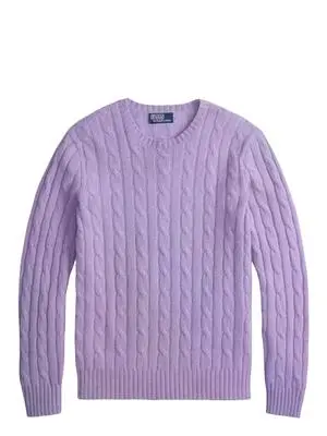 Polo Ralph Lauren Cable-knit Pullover - Purple