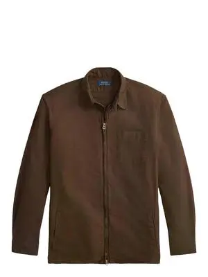 Polo Ralph Lauren Zip-up Shirt Jacket - Brown