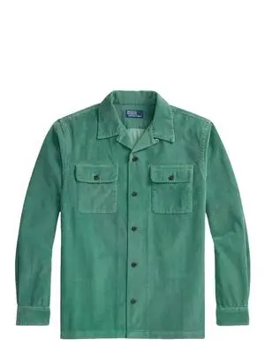 Polo Ralph Lauren Pocket Corduroy Long-sleeve Shirt - Green