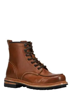 Frye Hudson Lug Work Boot - Caramel