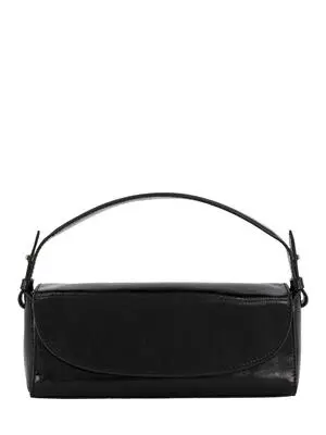 VINCE Mini Sabrina Leather Top Handle Bag