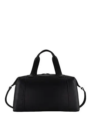 Vince Leather Duffle Bag - Black
