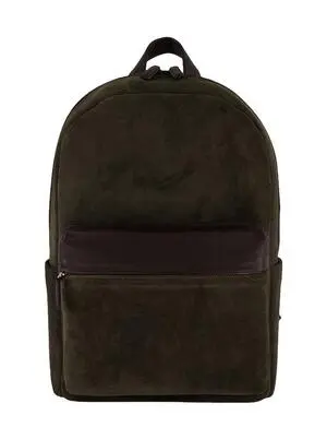 Vince Cavalor Leather Backpack - Driver Green
