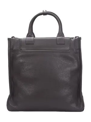 Vince Nordhelm Leather Tote Tobacco